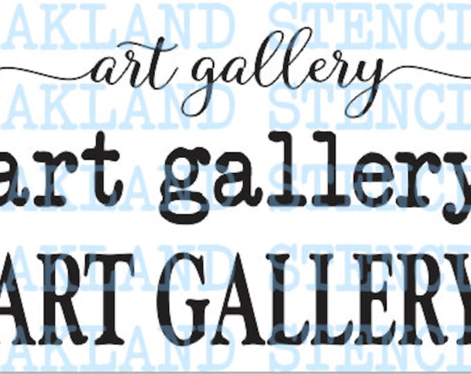 Silly Cursive Script Word Stencil by Studior12 DIY Funny Family Home ...