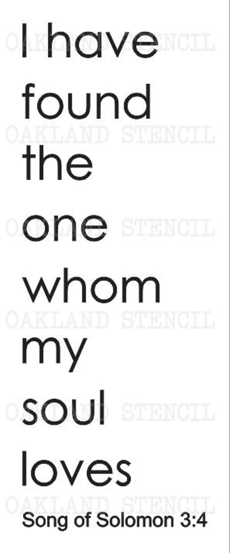 Wedding/love STENCIL I Have Found the One | Etsy