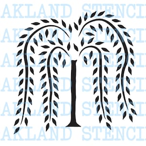 Primitive Willow Tree STENCIL 520 for Painting - Etsy