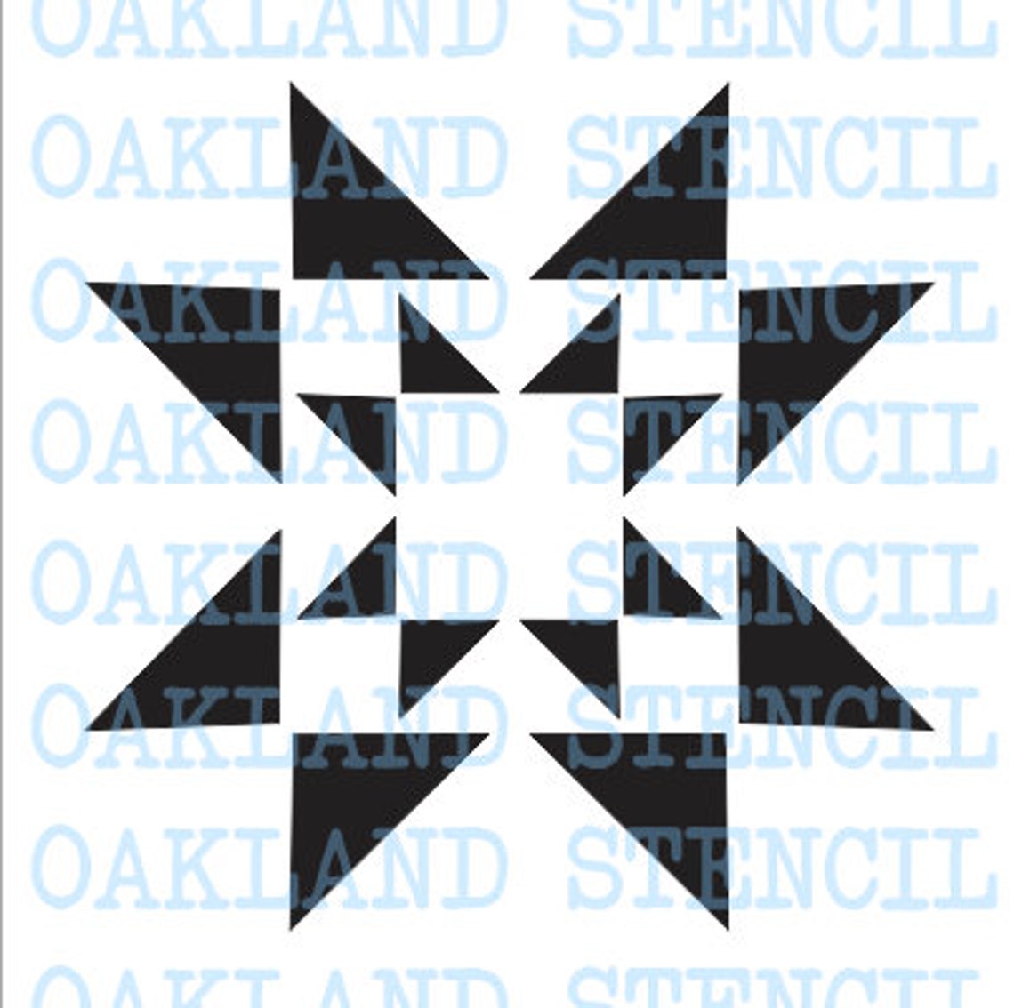 Quilt Block STENCIL Starburst Reusable for Painting Wood Signs - Etsy