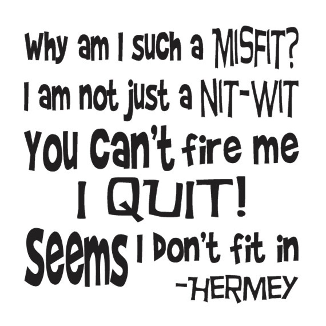 Primitive Christmas/holiday Stencil**why Am I Such a Misfit? Hermey the ...