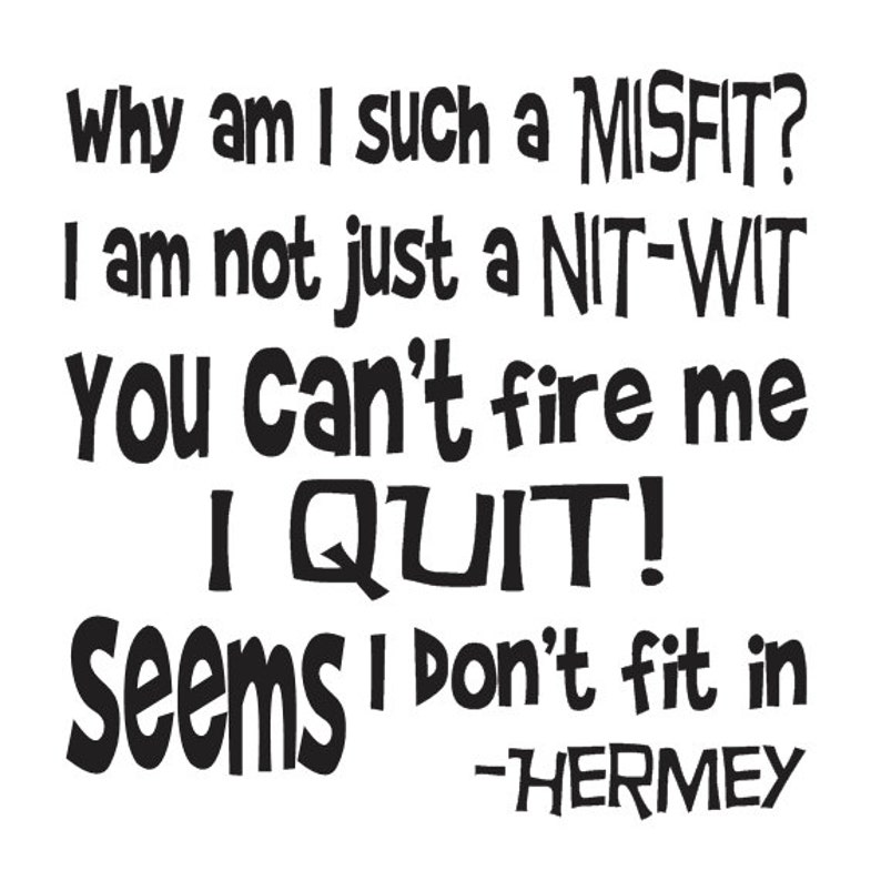 Primitive Christmas/holiday Stencil**why Am I Such a Misfit? Hermey the ...