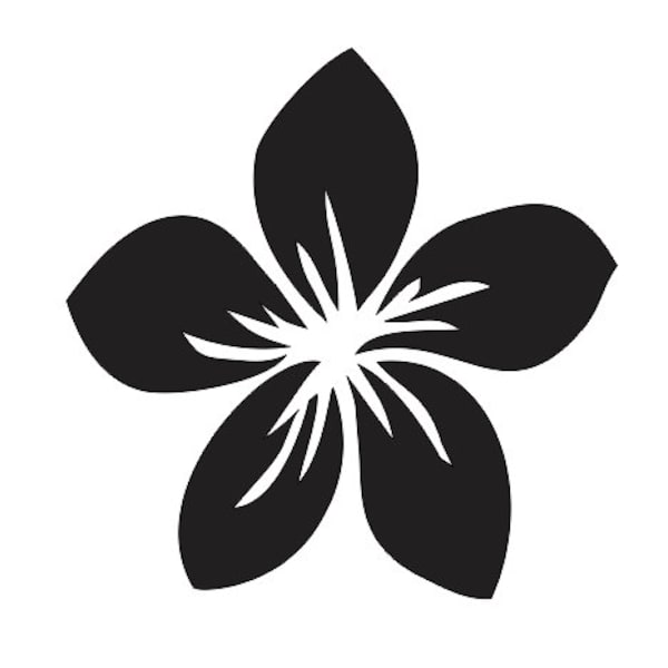 Large Flower Stencil - Etsy