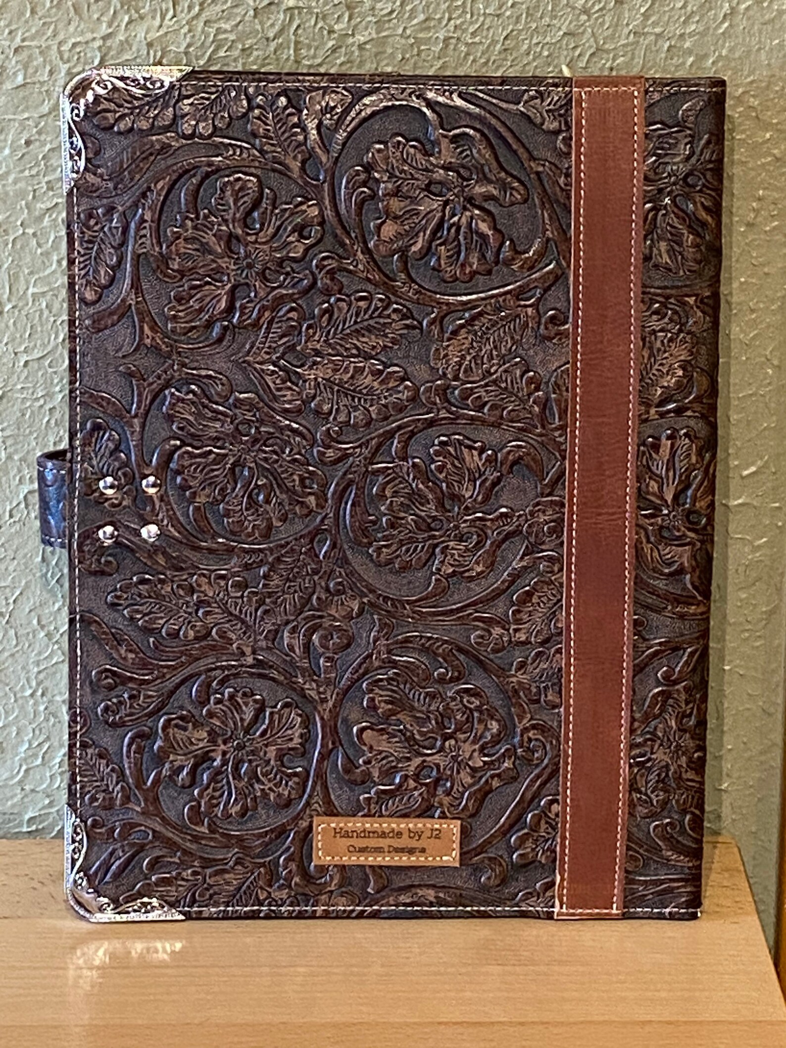 Custom Made Genuine Leather Portfolio | Etsy