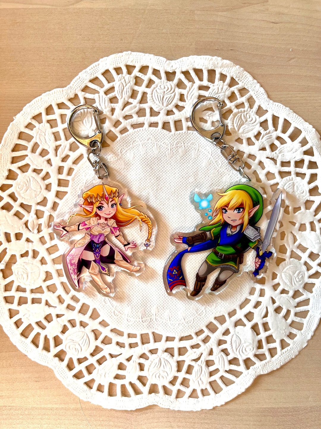 LINK AND ZELDA Charms - Etsy