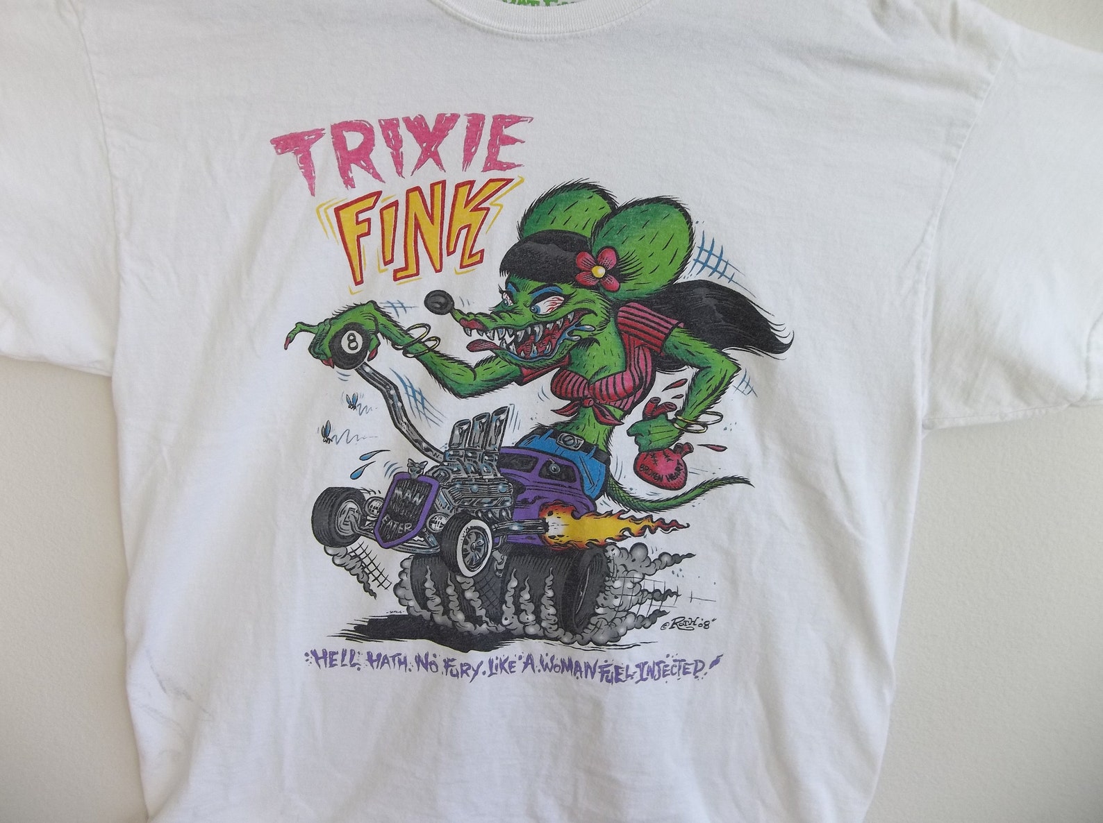 Vintage T-shirt Trixie Fink XL Rat Tee 2000s - Etsy