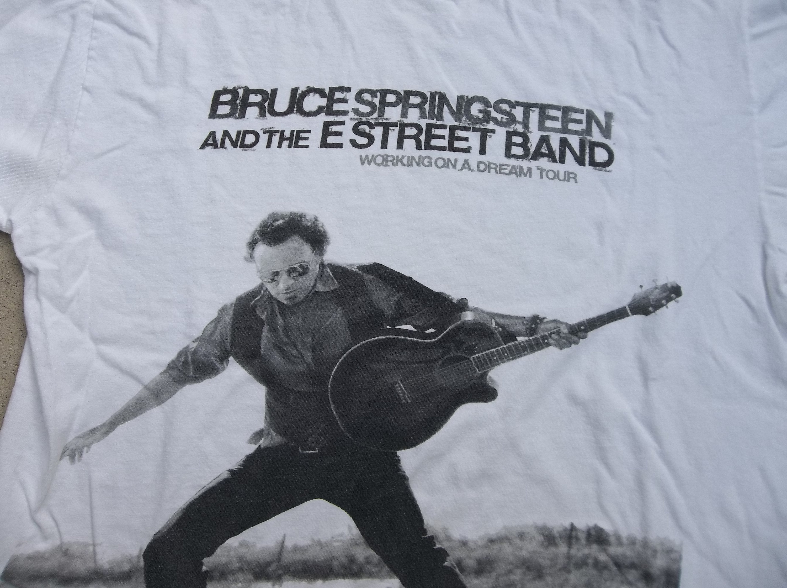 Retro T-shirt Bruce Springsteen and the E Street Band 2000s Working on ...