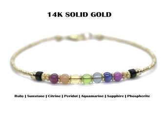 7 Chakra Bracelet - Etsy