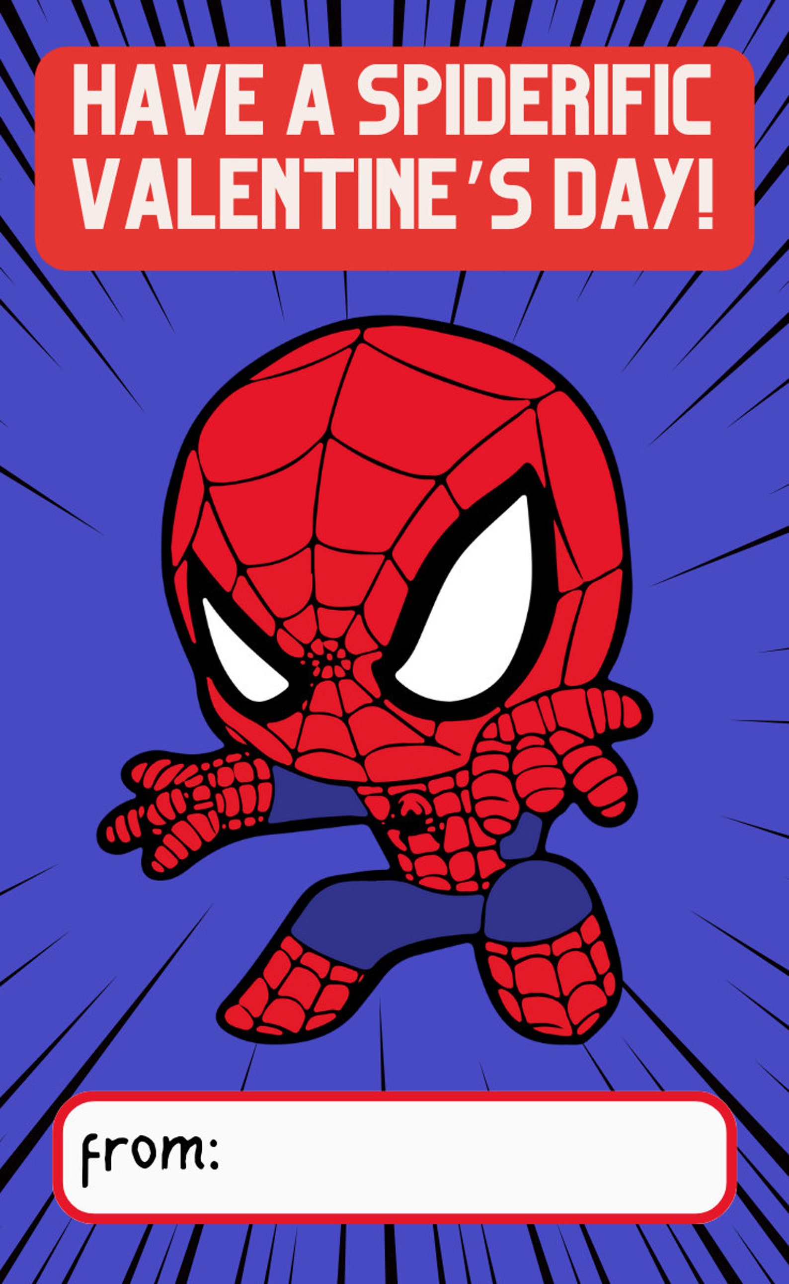 Superhero Valentine's Day Cards, Kid Valentine's Classroom Exchange ...