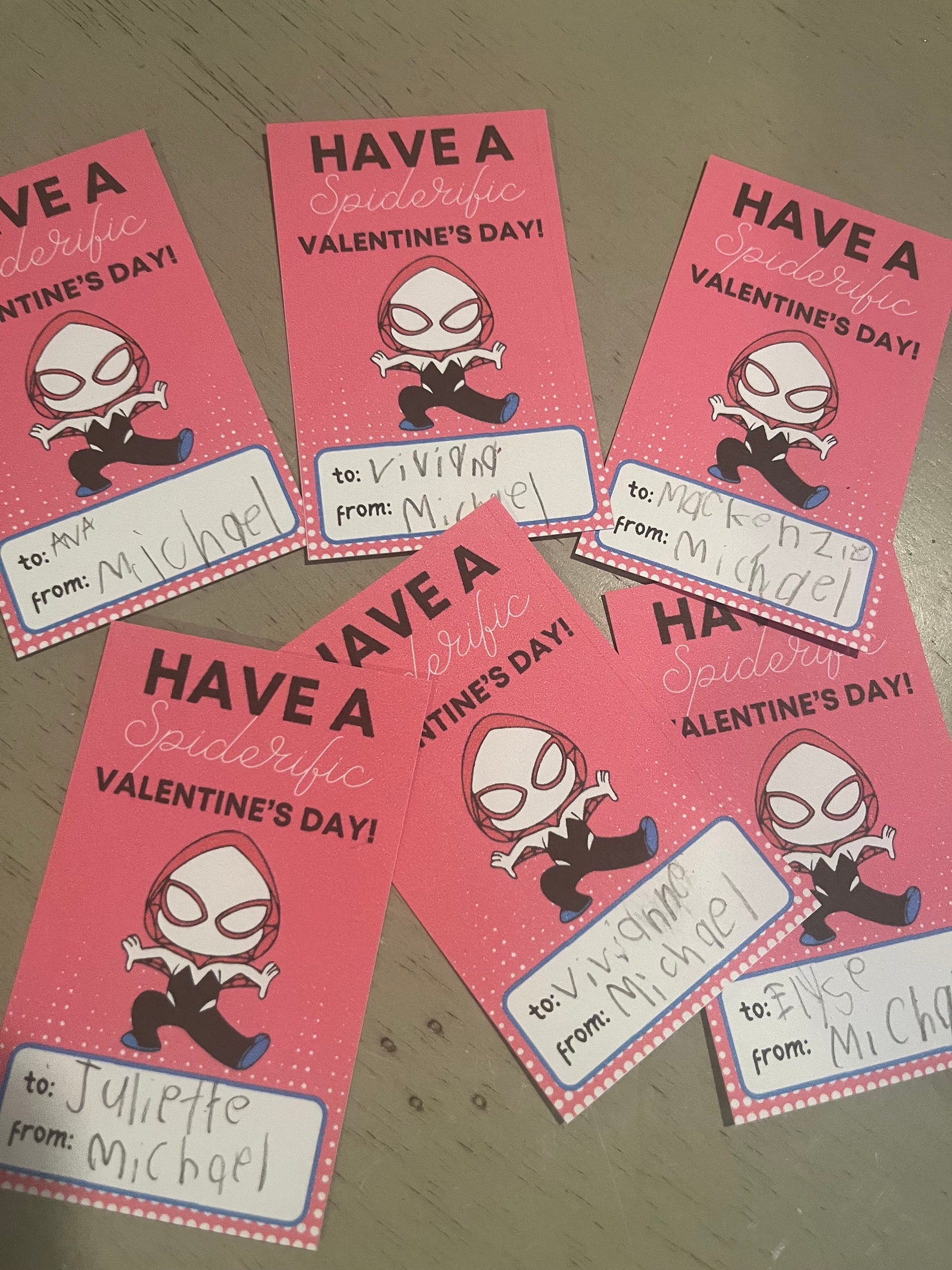Superhero Valentine's Day Cards, Kid Valentine's Classroom Exchange ...