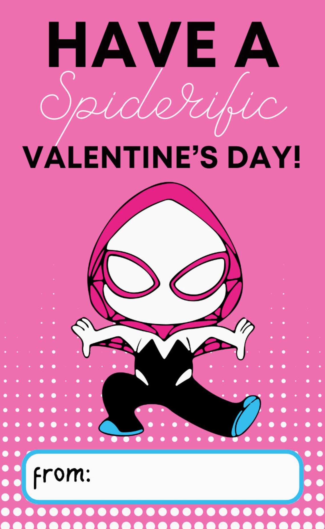 Superhero Valentine's Day Cards, Kid Valentine's Classroom Exchange ...
