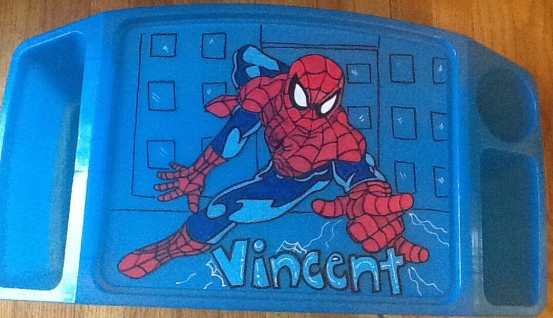 Spider-man Activity Tray, Spider Man Tray, Spider Man Tv Tray, Spider ...