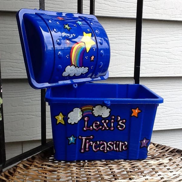 Treasure Chest Toy Box - Etsy