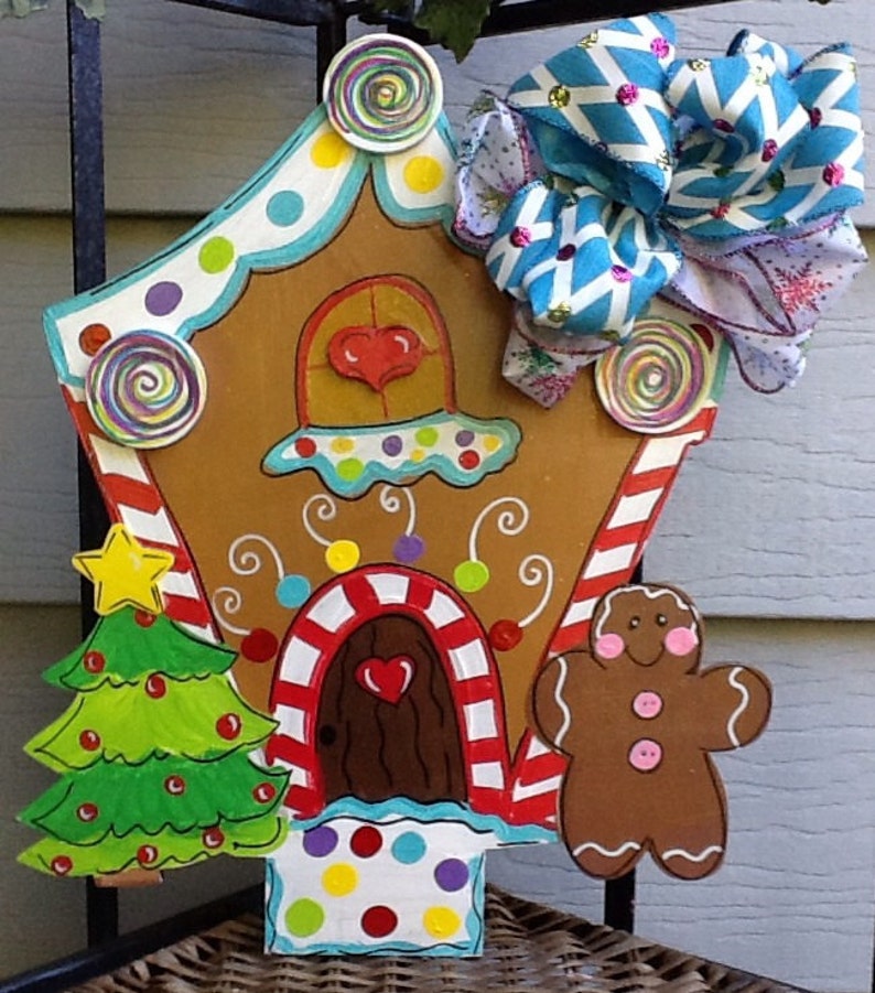 Gingerbread House Sign Gingerbread Door Sign Gingerbread - Etsy