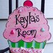 Cupcake Sign, Cupcake Door Sign, Cupcake Room Sign, Kitchen Sign ...