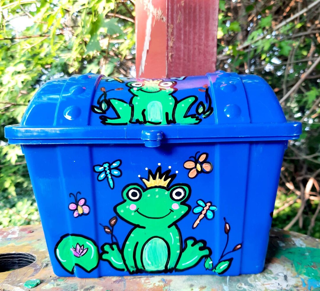 Reward Box, Frog Treasure Chest, School Reward Box, Frog Theme the Box ...