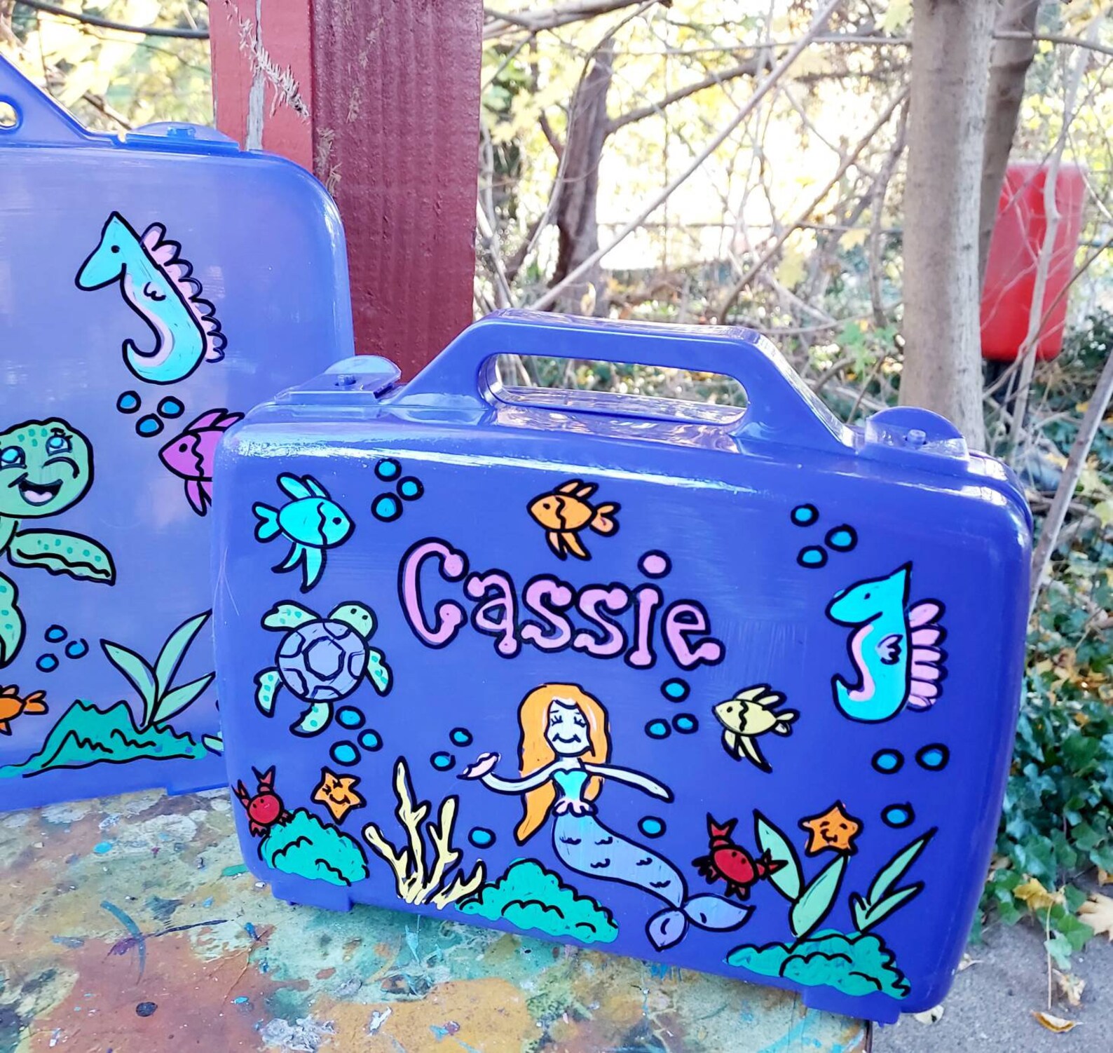 Mermaid Case Under the Sea Case Art Activity Case Mermaid - Etsy