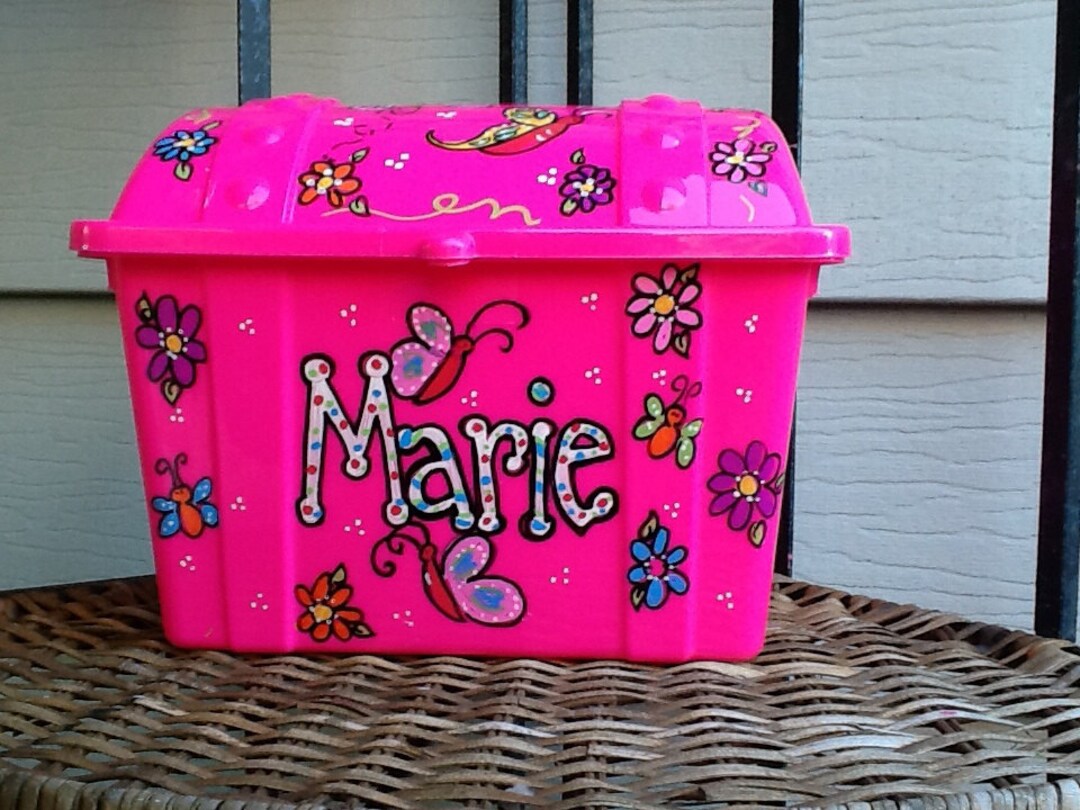 Treasure Storage Box, Flower Treasure Chest, Class Reward Box, Class ...