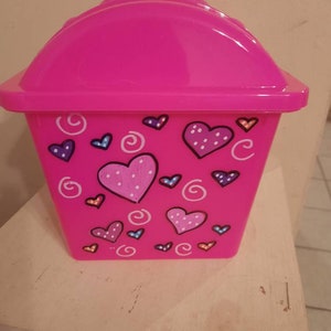 Class Reward Box, Heart Treasure Chest, School Reward Box, Class Prize ...