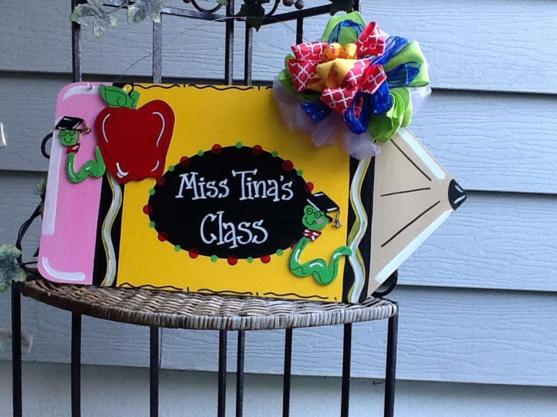 Teacher Door Sign Teacher Sign School Sign School Door - Etsy