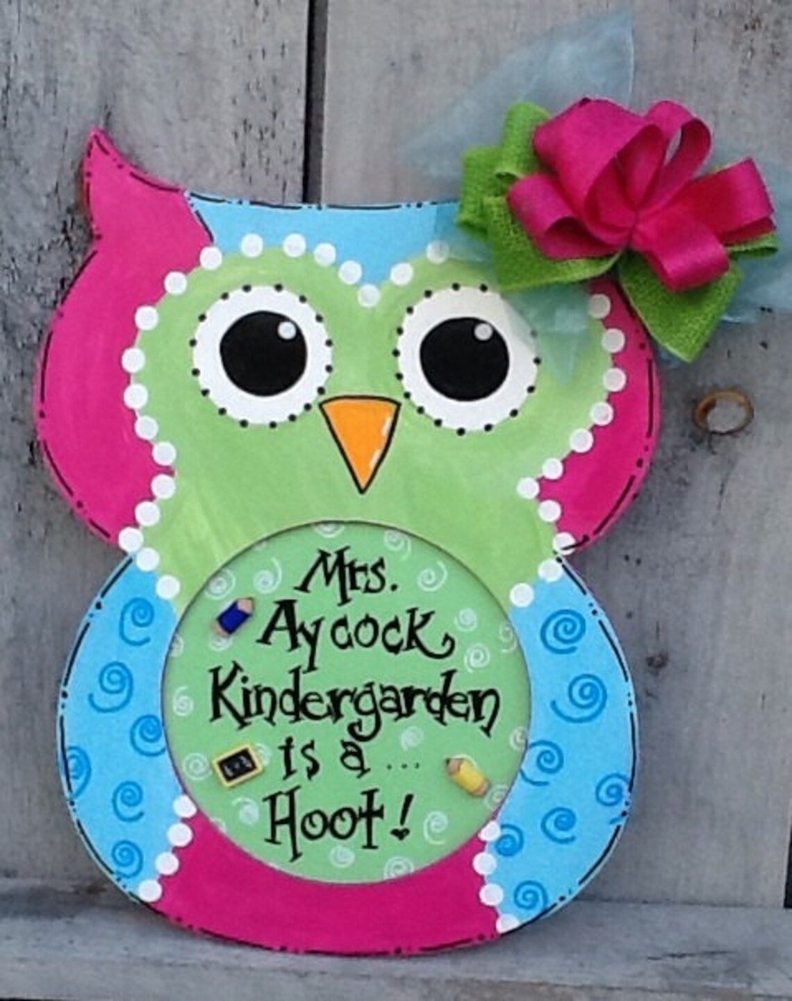 Owl Sign Owl Door Sign Owl Teacher Sign Teacher Sign - Etsy