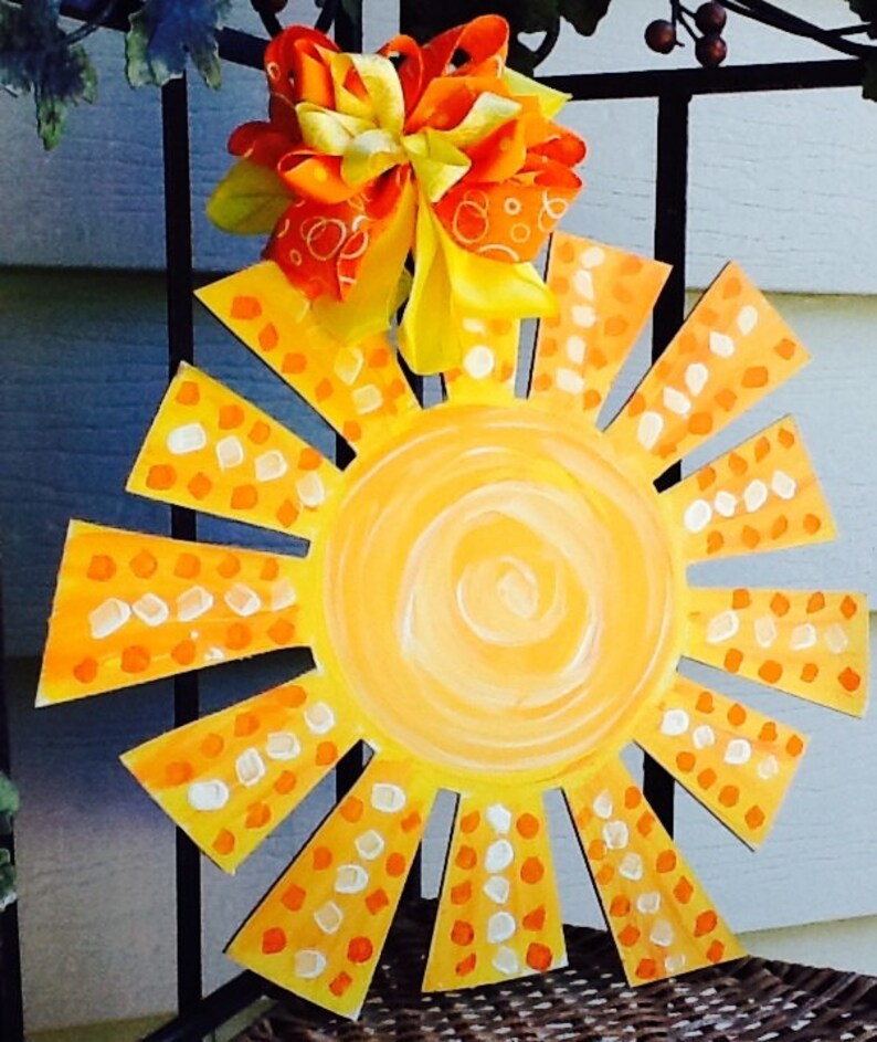 Sun Door Sign Sunshine Door Sign Sunshine Sign Summer Sign - Etsy