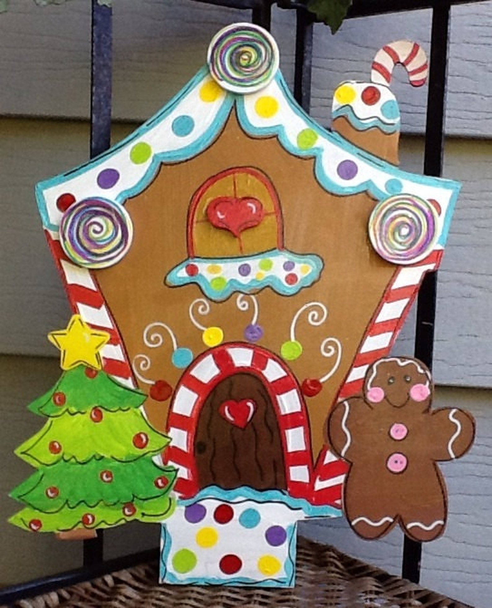 Gingerbread House Sign Gingerbread Door Sign Gingerbread - Etsy