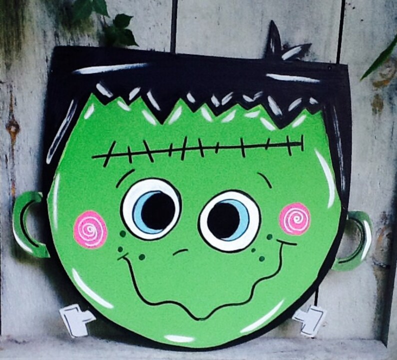 Frankenstein Door Sign Frankenstein Sign Monster Sign - Etsy