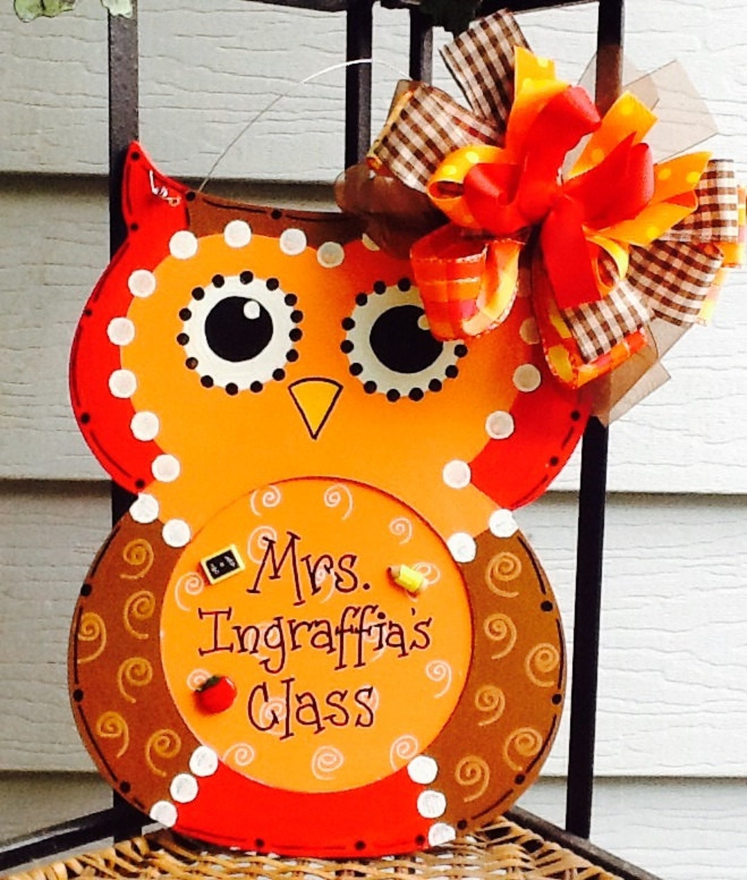 Teacher Sign Classroom Sign Owl Sign School Sign Fall - Etsy
