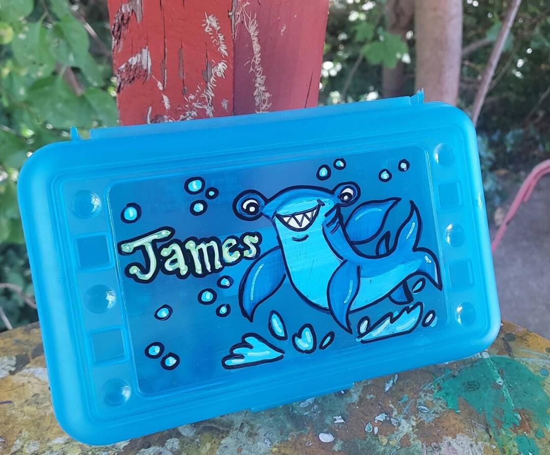 Hammerhead Pencil Box, Shark Pencil Box, Shark School Box, School ...