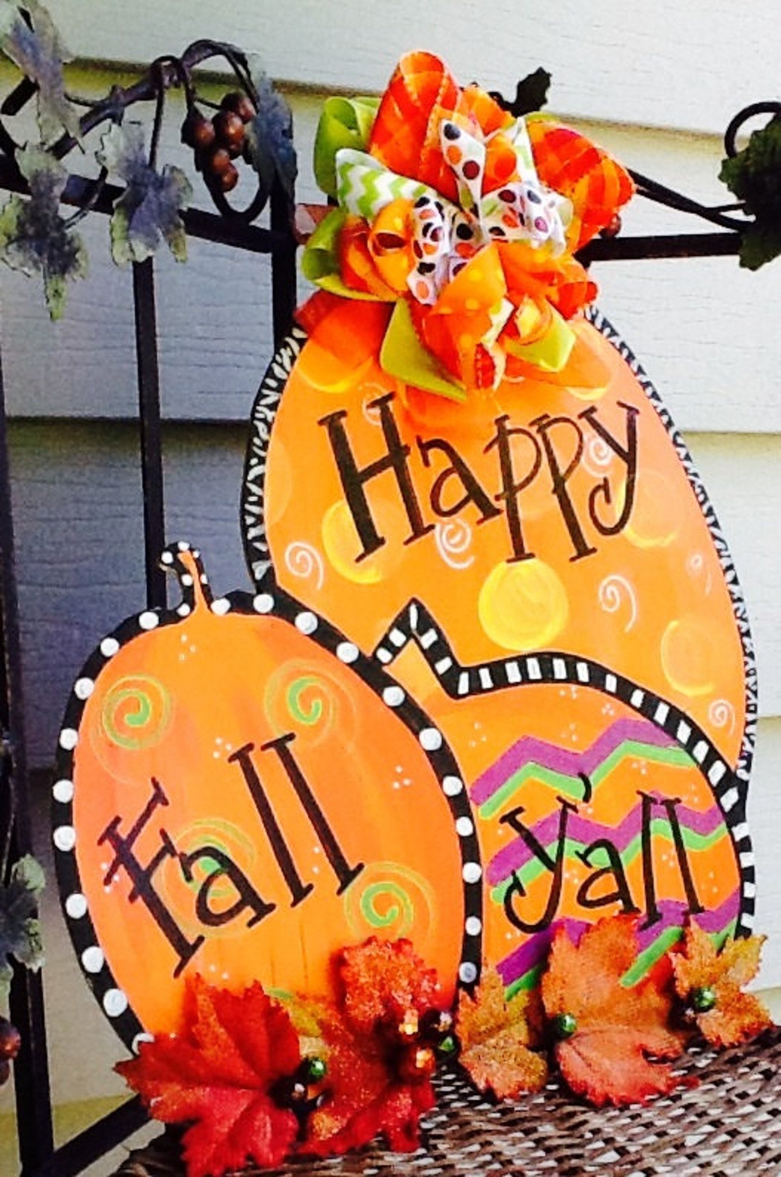 Happy Fall Y'all Sign Happy Fall Sign Fall Door Sign - Etsy