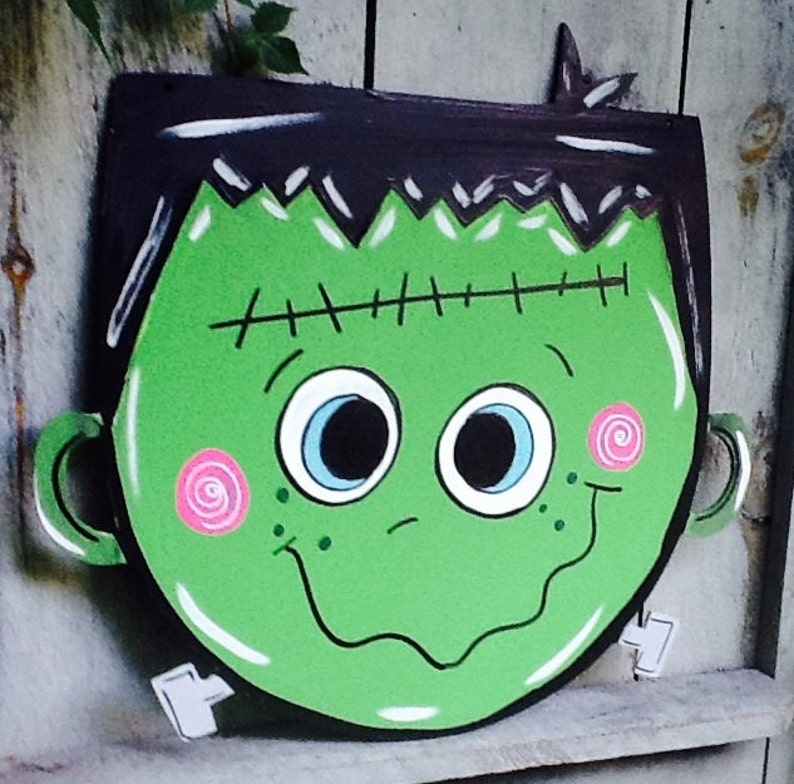 Frankenstein Door Sign Frankenstein Sign Monster Sign - Etsy