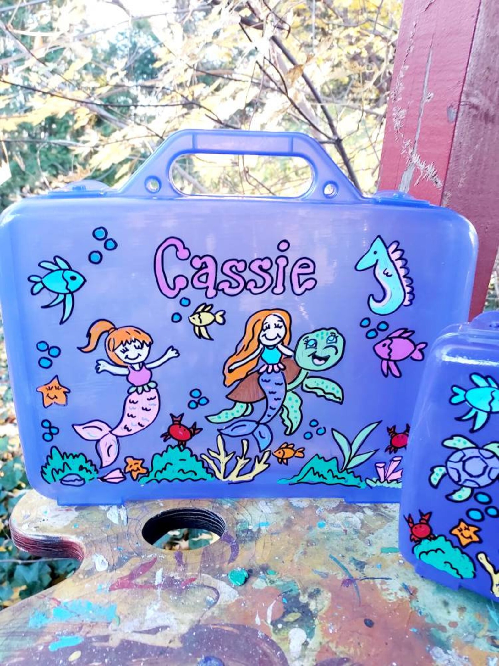 Mermaid Case Under the Sea Case Art Activity Case Mermaid - Etsy