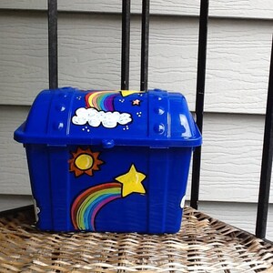 Rainbow Reward Box, Rainbow Treasure Chest, School Reward Box, Rainbow ...