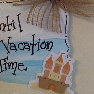 Vacation Countdown Sign Vacation Door Sign Vacation Sign - Etsy