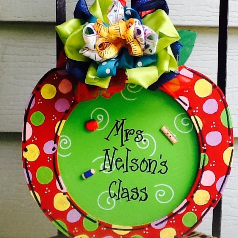 Apple Chalkboard - Etsy