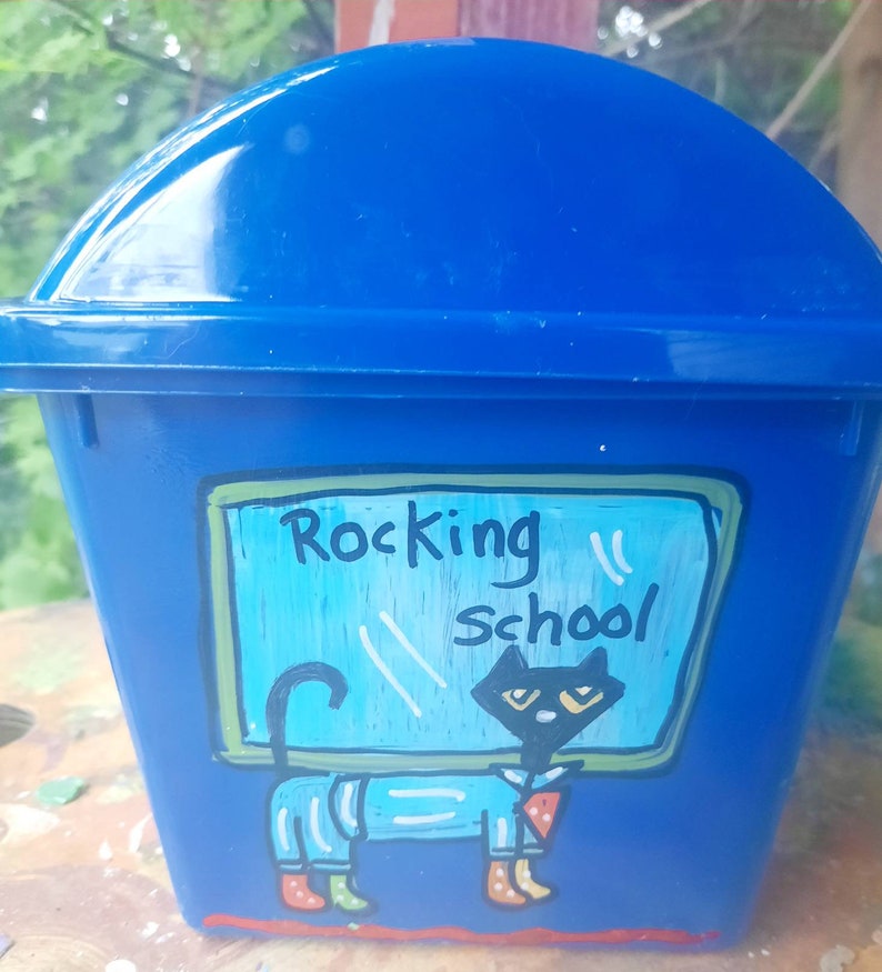 Pete the Cat Reward Box Treasure Chest School Reward Box - Etsy