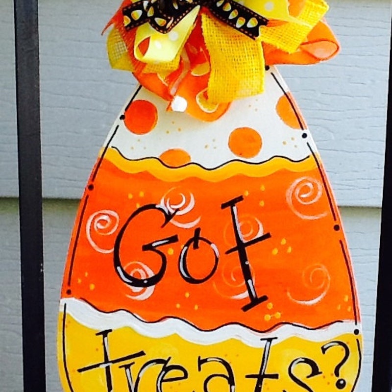 Candy Corn Sign - Etsy