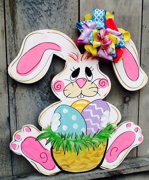 Peter Rabbit Door Hanger Easter Bunny Door Hanger Spring - Etsy