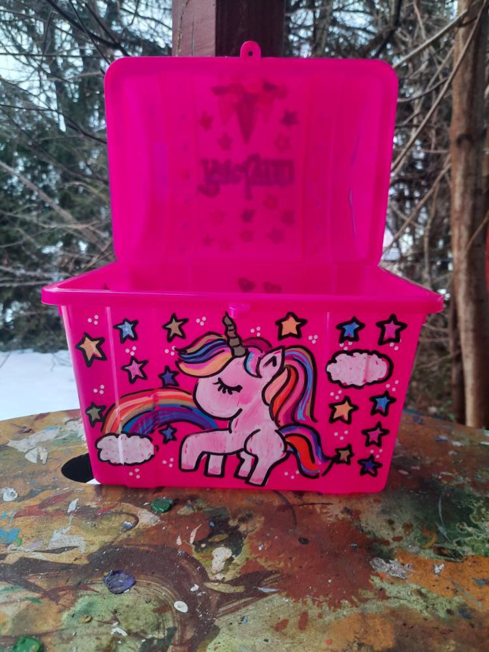 Reward Box Treasure Chest School Reward Box Bookworm Box | Etsy