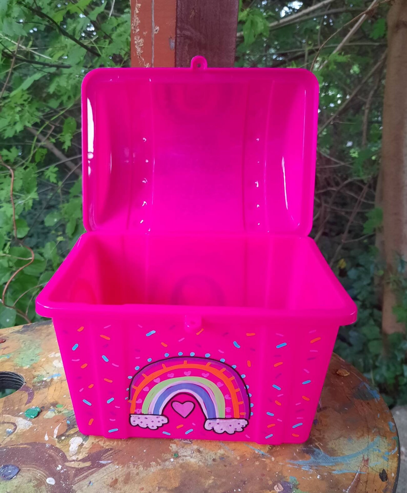 Boho Rainbow Reward Box Treasure Chest School Reward Box - Etsy
