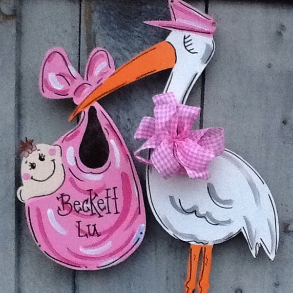 Stork Yard Sign - Etsy