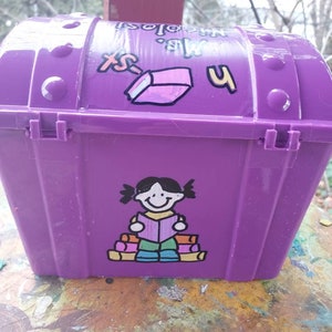 Reward Box, Treasure Chest, School Reward Box, Bookworm Box, Teacher ...