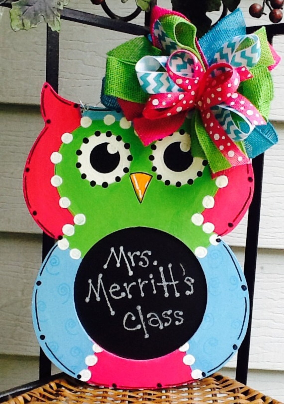 Owl Sign Owl Door Sign Owl Teacher Sign Teacher Sign - Etsy