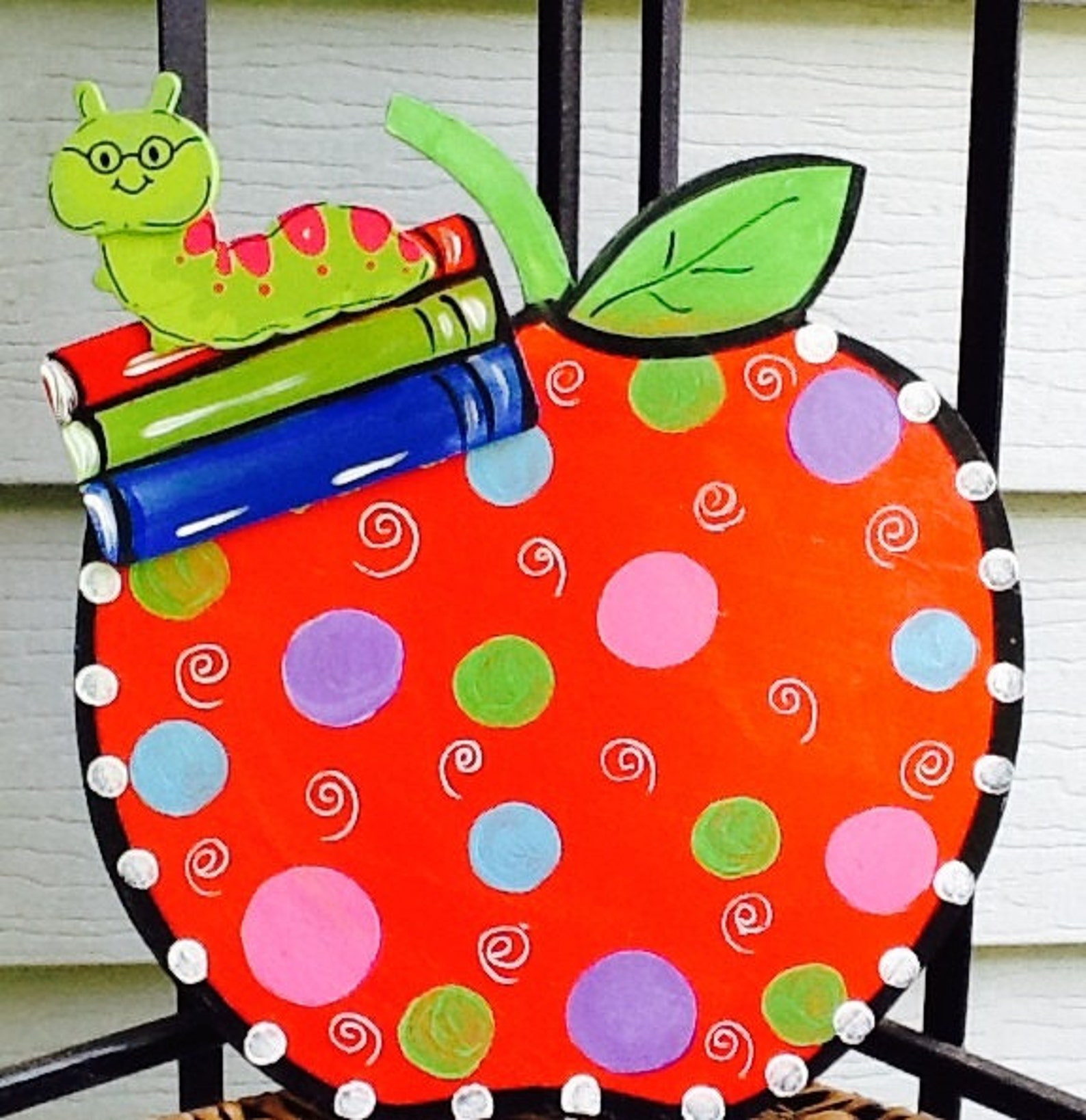 Apple Door Hanger Teacher Door Hanger School Door Hanger - Etsy