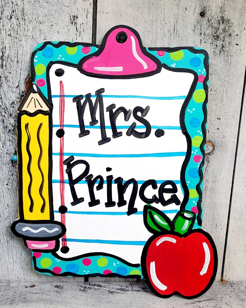 Teacher Door Sign Teacher Sign School Sign School Door - Etsy