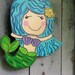 Mermaid Sign, Mermaid Door Sign, Under the Sea Sign, Under the Sea Door ...