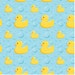 Premium Rubber Duck Clip Art & Digital Paper Set Rubber Duck Clipart ...
