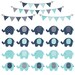 Premium Elephant Clipart Vectors & Digital Papers in Oceana - Etsy