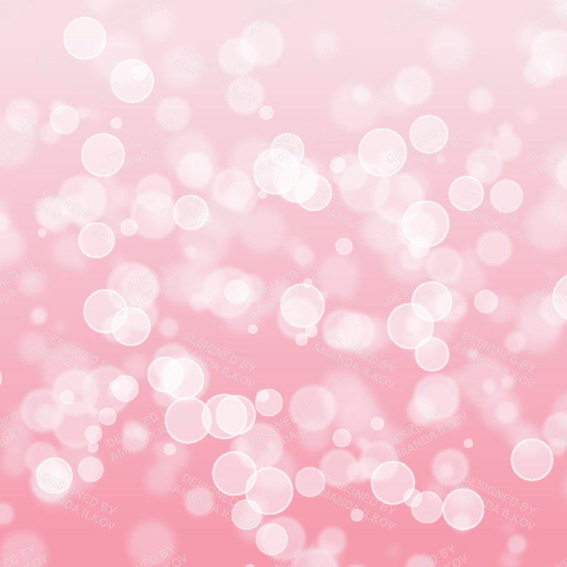 Premium Pastel Bokeh Digital Papers for Scrapbooks, Crafts, Web & More ...